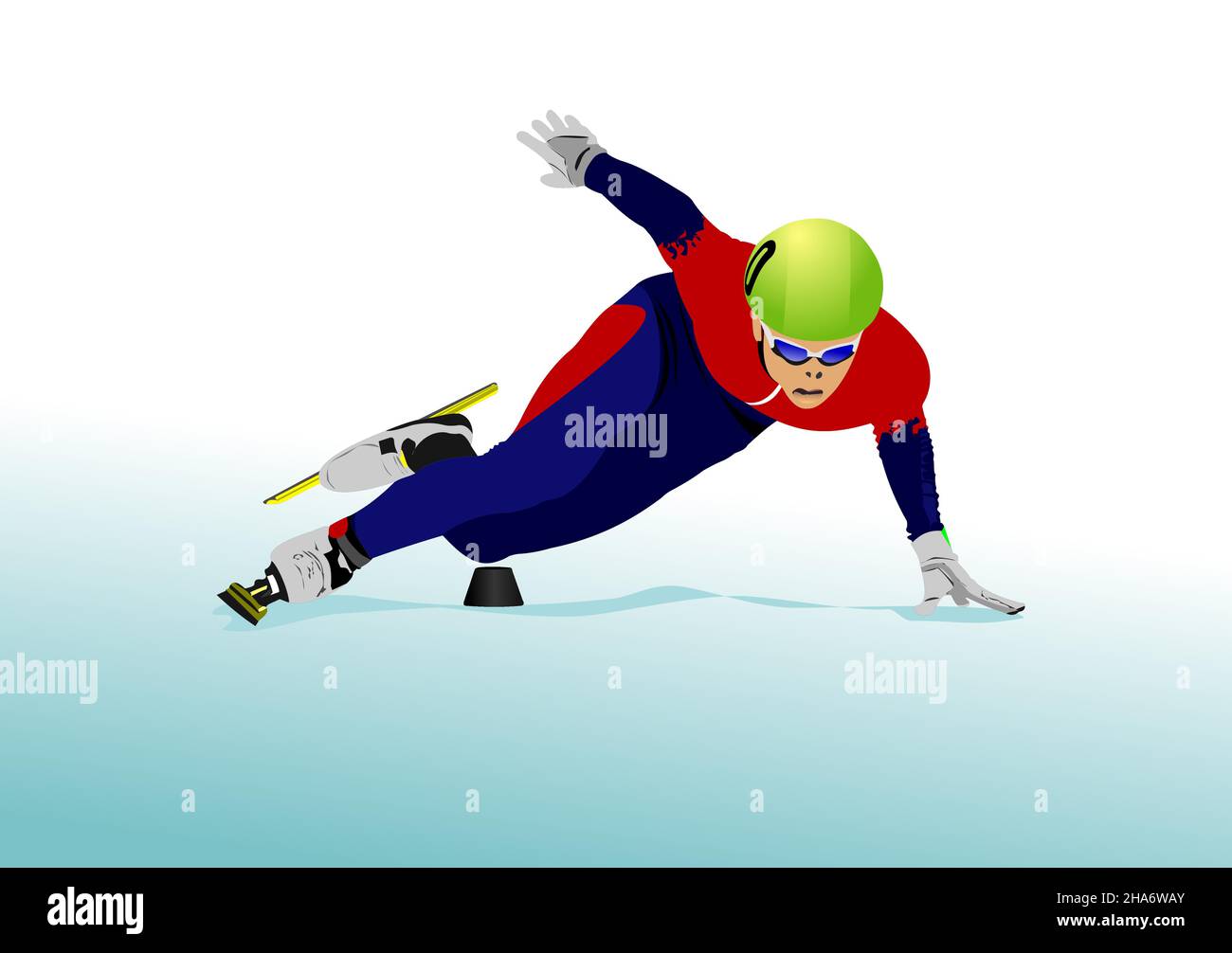 Short track vector vectors hi-res stock photography and images - Alamy