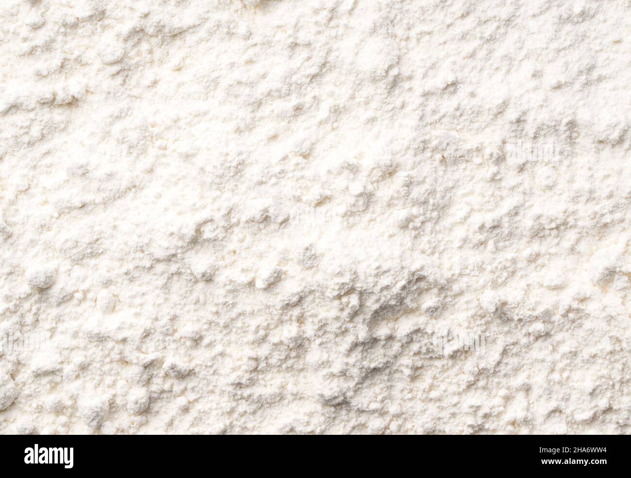 Flour all over the screen. View from above Stock Photo - Alamy