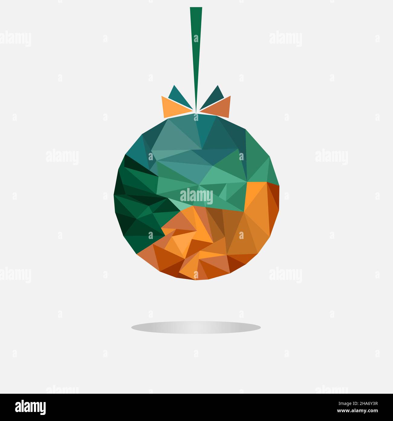 Beautiful composition christmas ball Stock Vector Images - Alamy