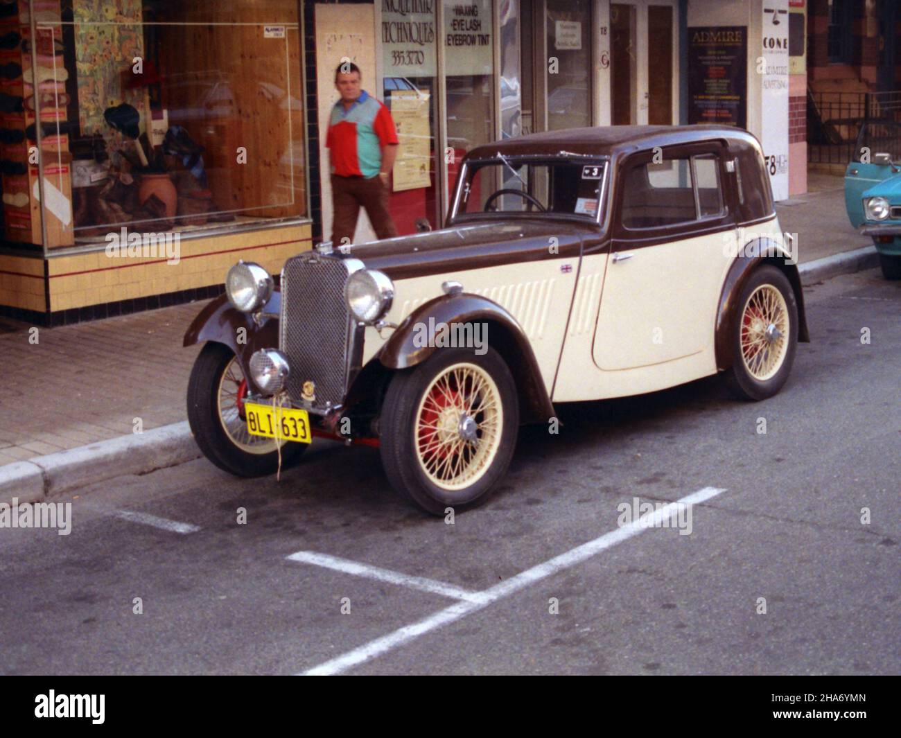 A very rare, beautifully restored Singer Nine Coupe taken in the High ...