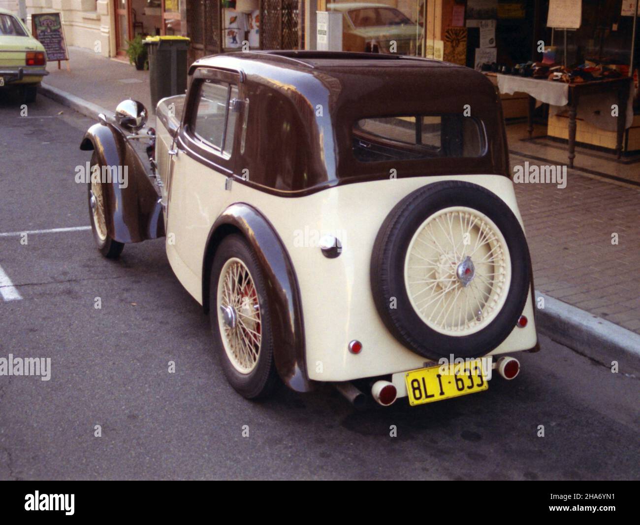 A very rare, beautifully restored Singer Nine Coupe taken in the High ...