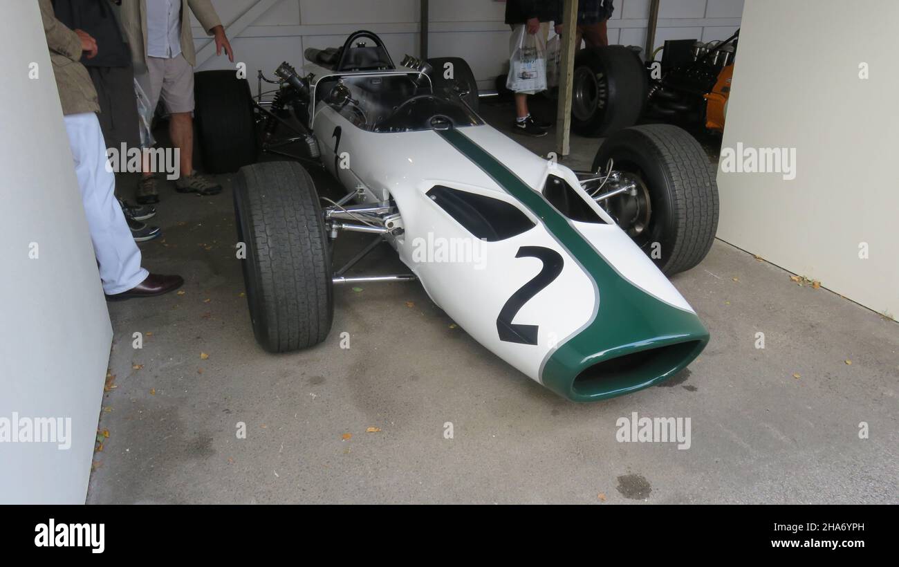 1966 McLaren M2B. Ford 4 Cam engine. An important part of McLaren ...