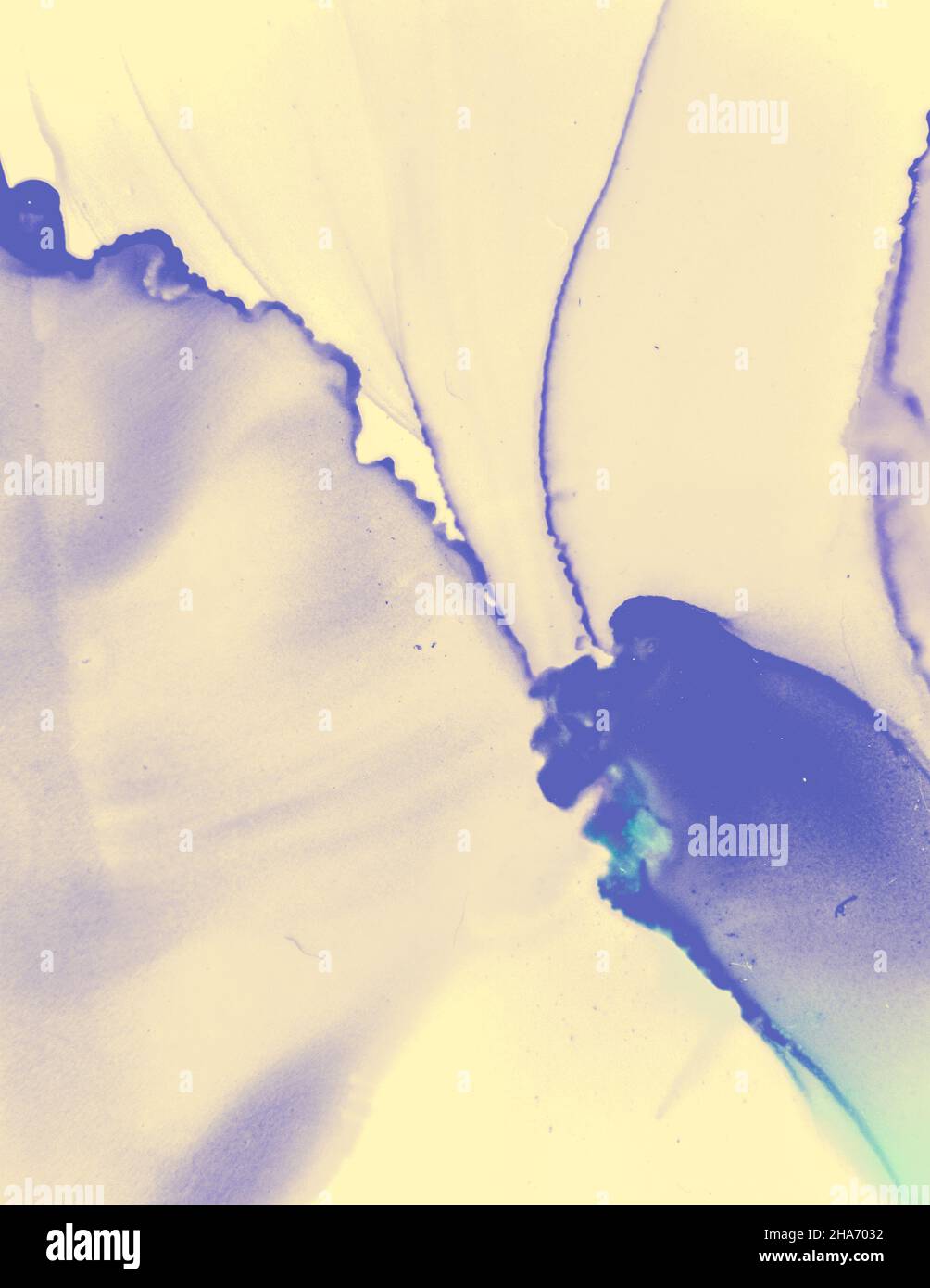 Wedding Card Design. Yellow Pastel Fluid Splash Stock Photo - Alamy