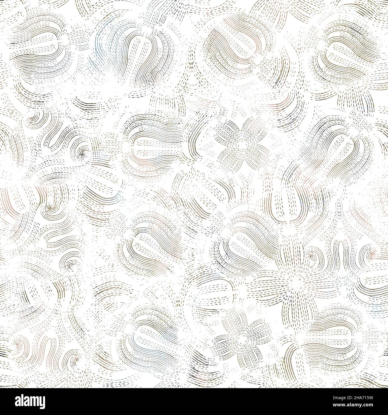 Seamless neutral and white grungy classic abstract surface pattern ...