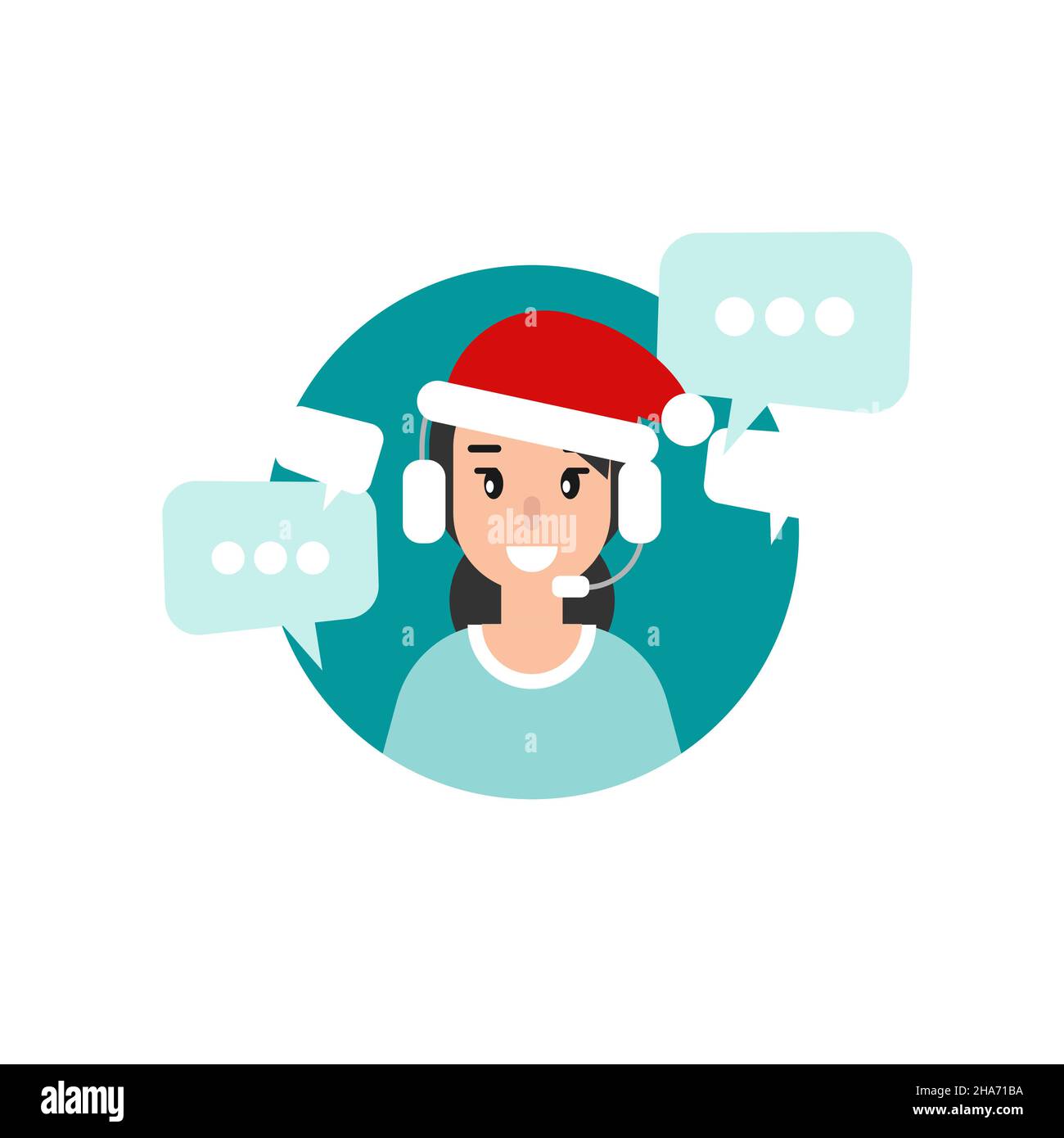 Hat operator Stock Vector Images - Alamy