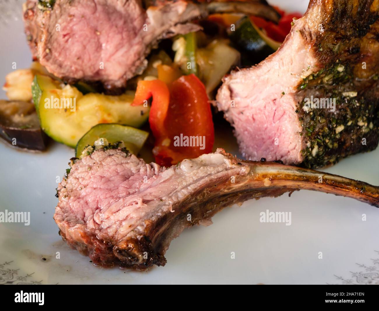 Rack Of Lamb Persillade