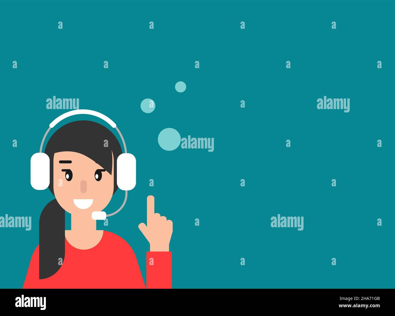 Work home happy asian Stock Vector Images - Alamy