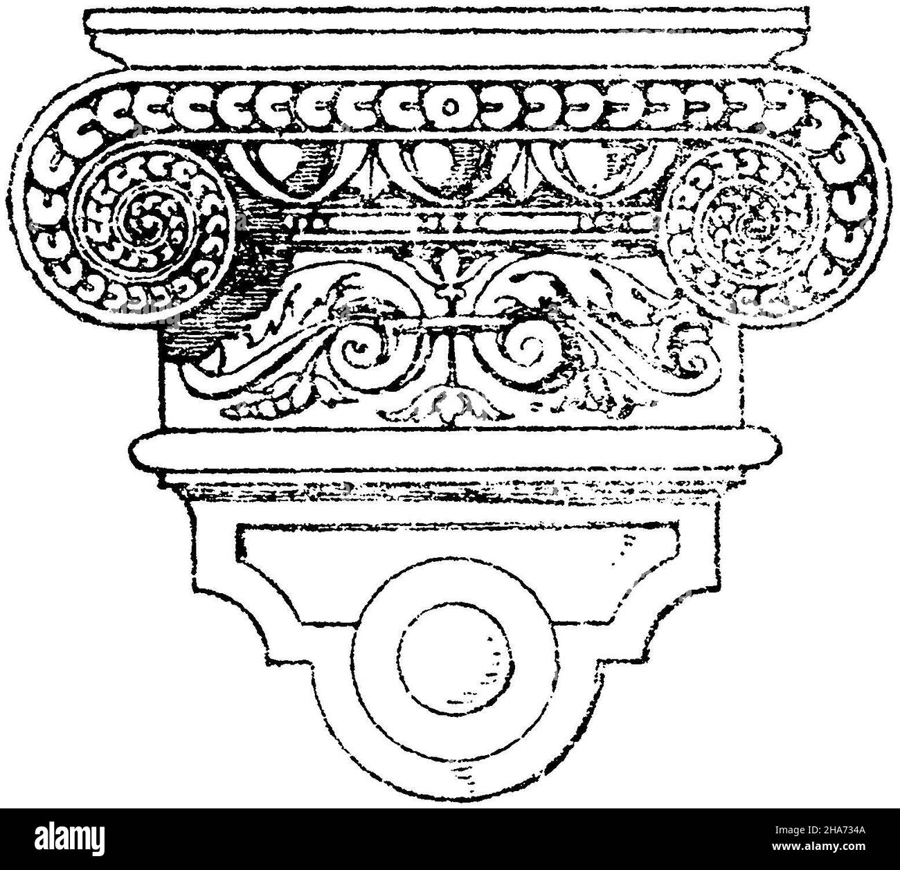 Console: German Renaissance. From the new castle in Baden-Baden ...