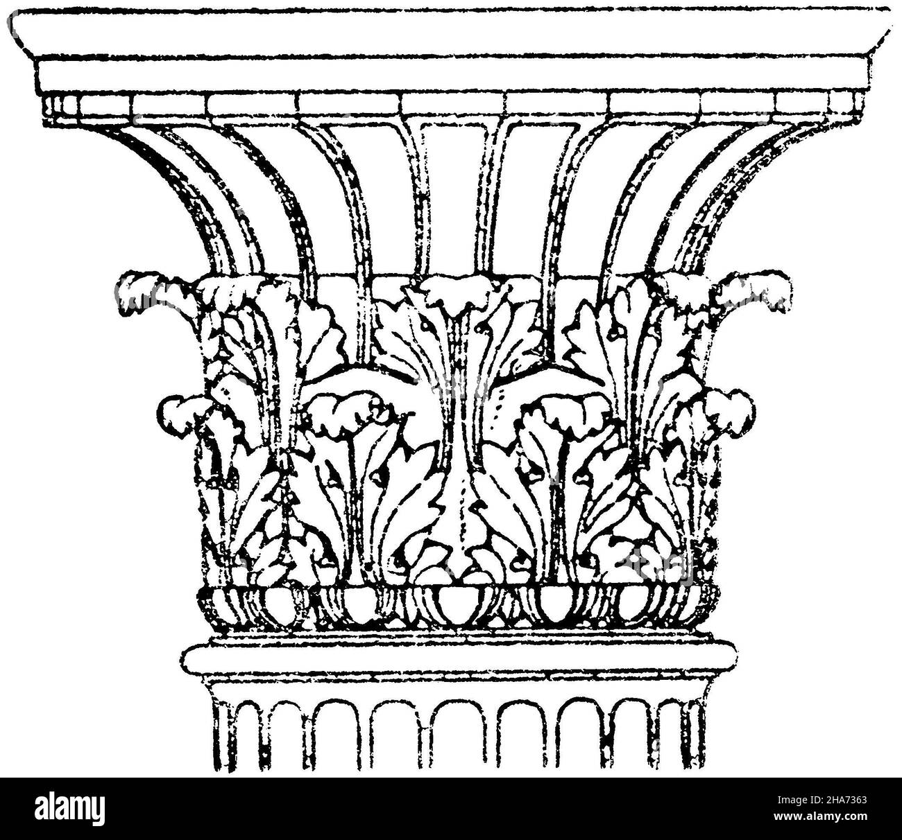 Ancient column engraving Cut Out Stock Images & Pictures - Alamy