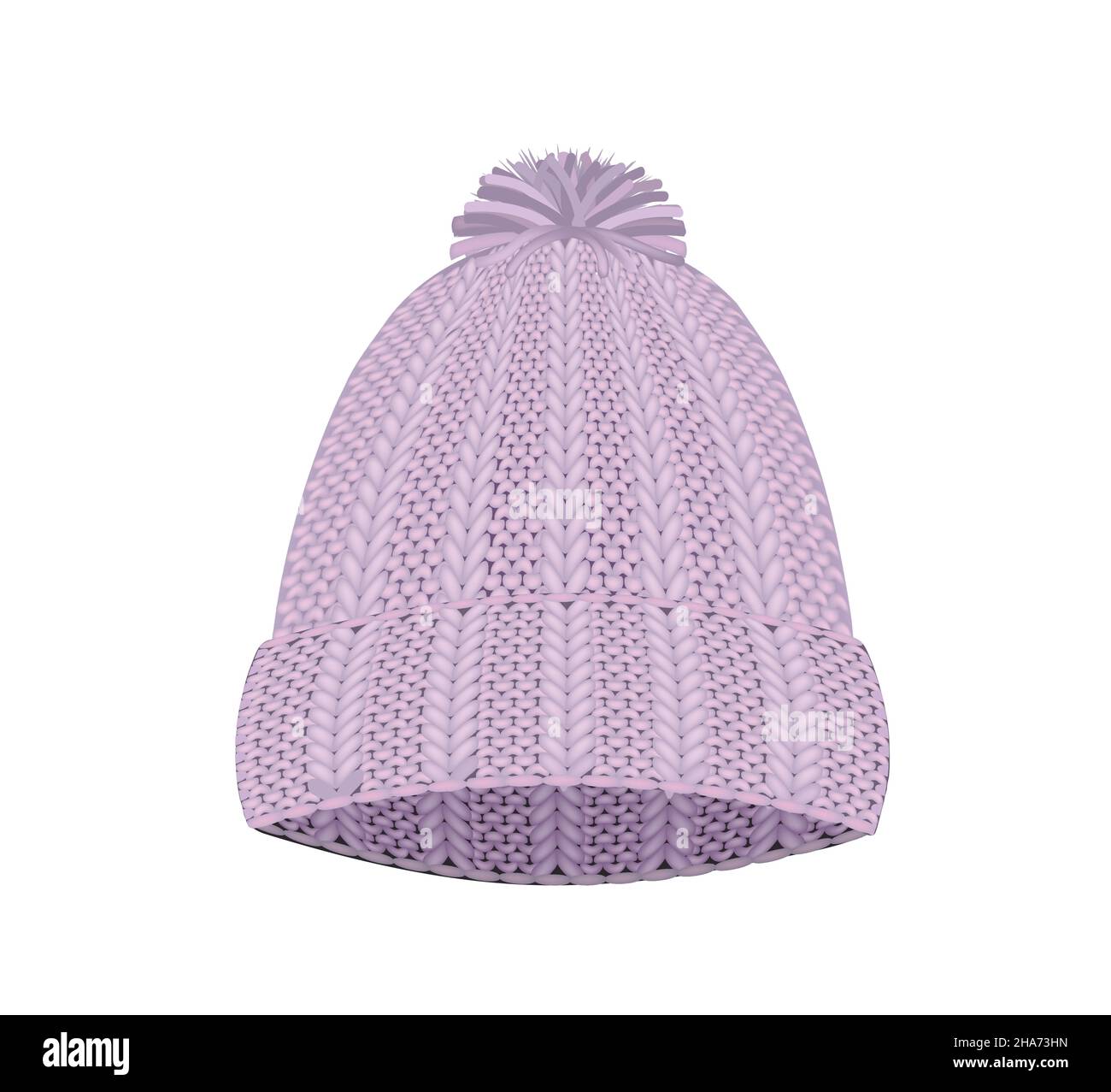 Purple knitted fabric Stock Vector Images - Alamy