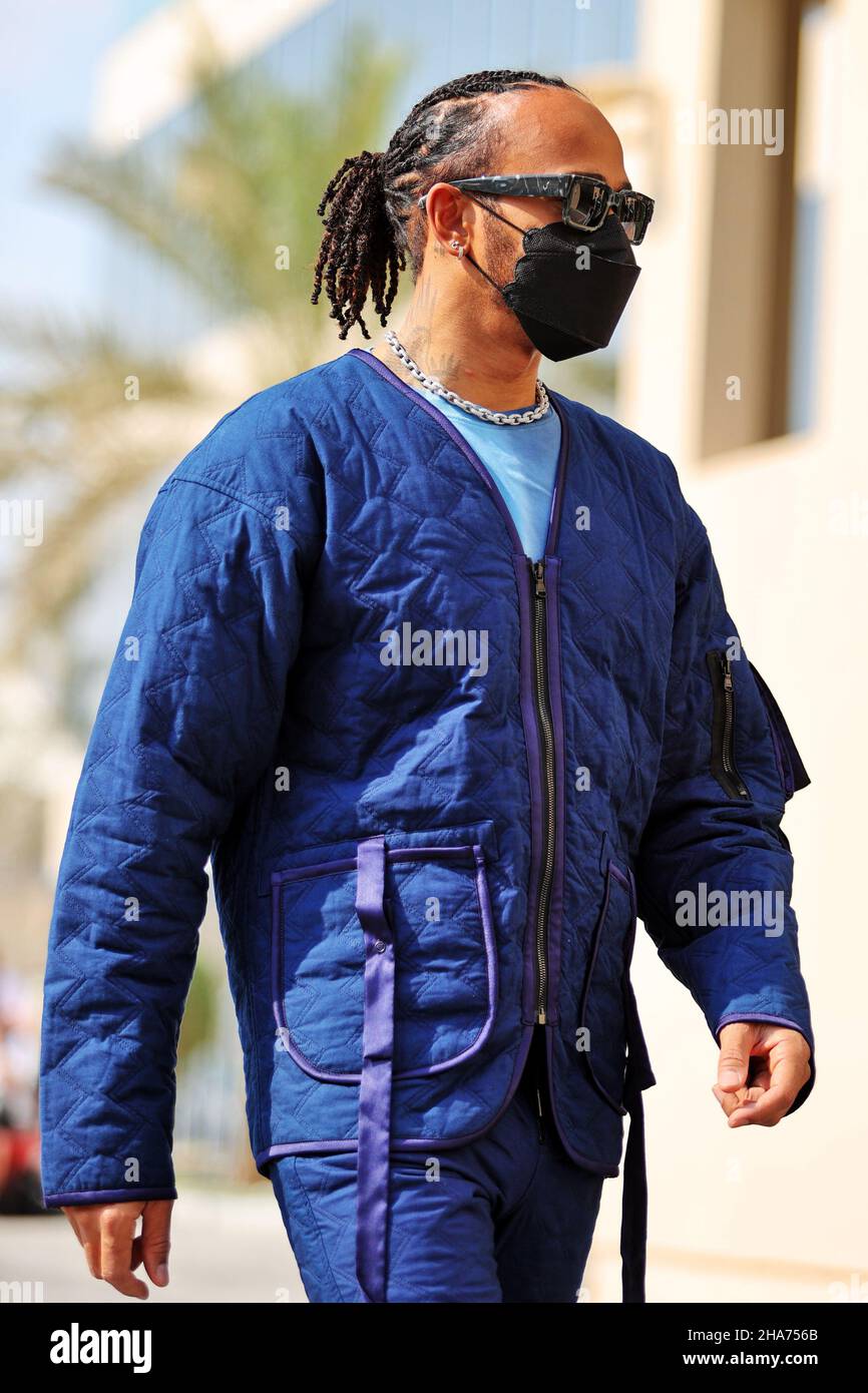 Abu Dhabi, UAE. 11th Dec 2021. Lewis Hamilton (GBR) Mercedes AMG F1 ...