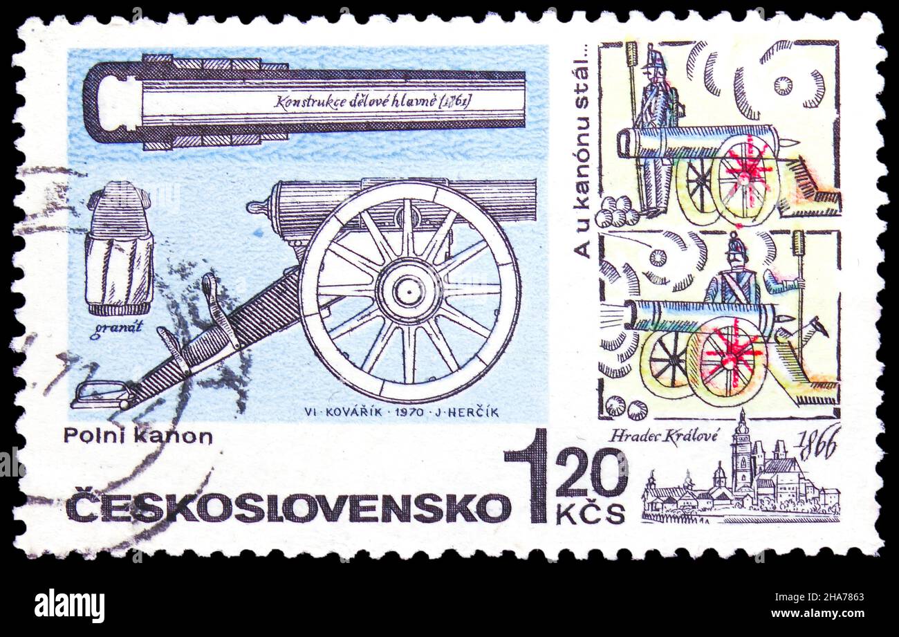 MOSCOW, RUSSIA - NOVEMBER 8, 2021: Postage stamp printed in ...