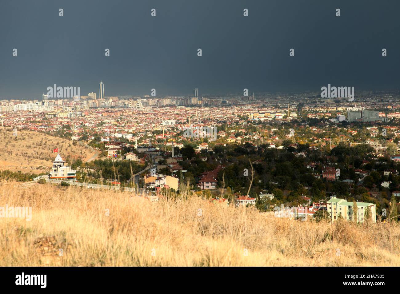 Turkey Konya city and Meram neighborhood Stock Photo - Alamy