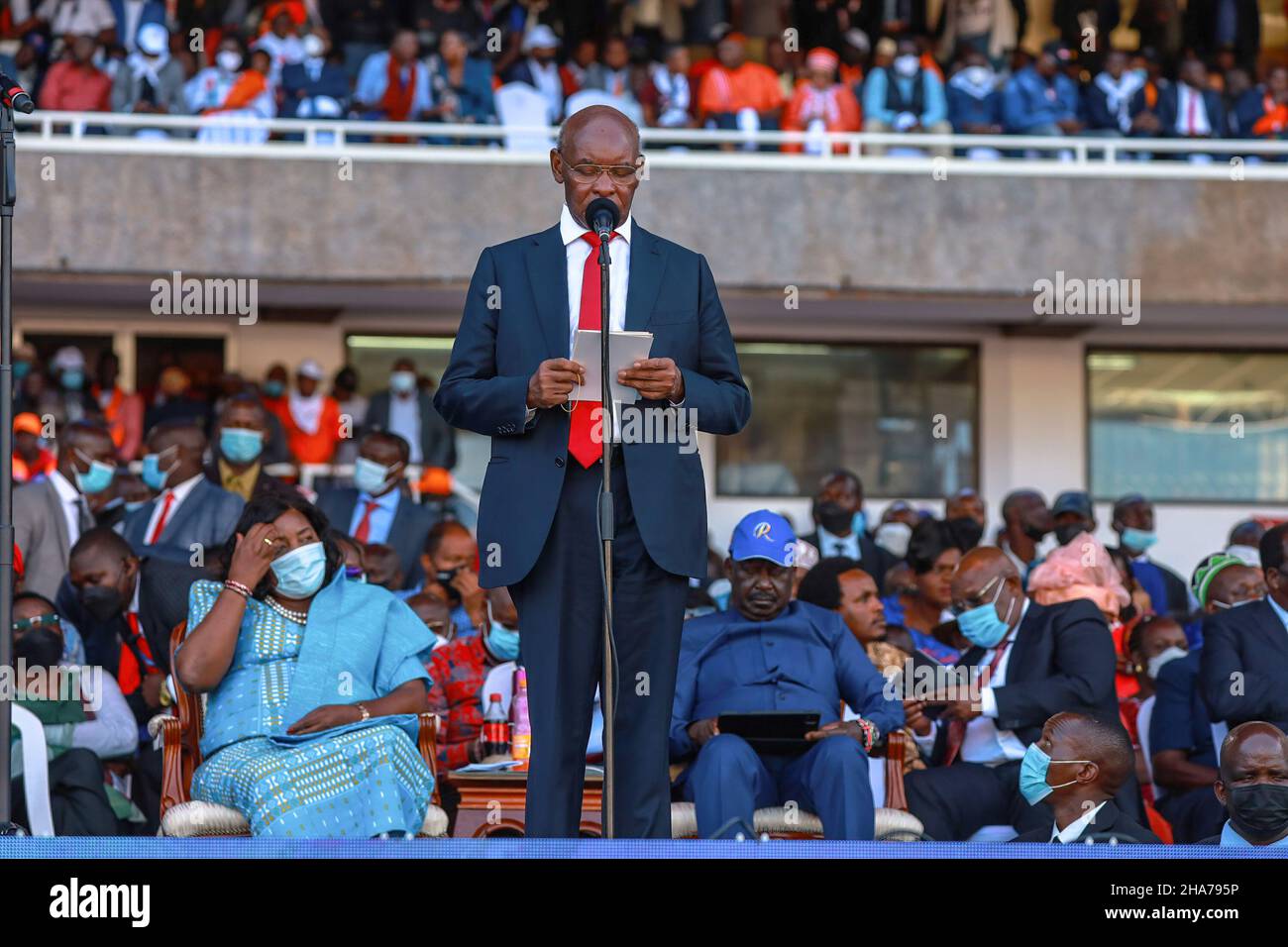 Royal Media Service (RMS) owner, SK Macharia addresses Kenyans during ...