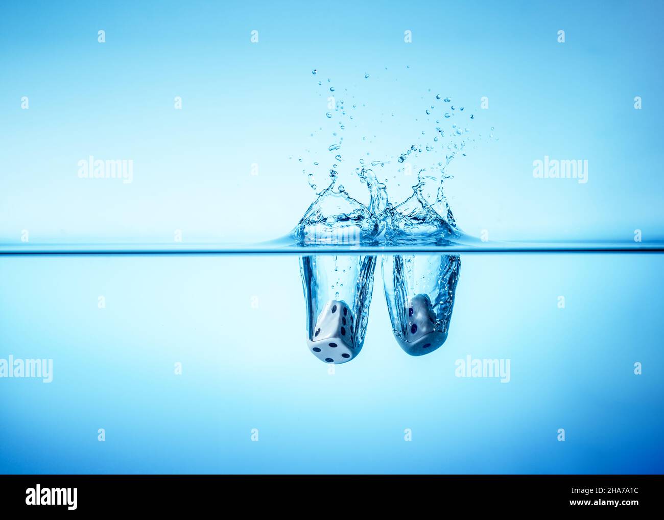 Water drop splash background Stock Photo - Alamy