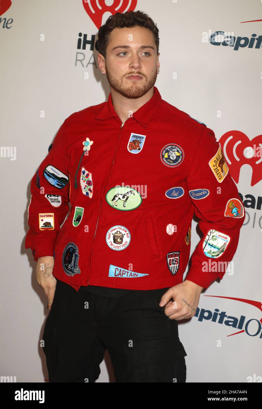 December 10, 2021, New York, New York, USA: Singer BAZZI attends the ...