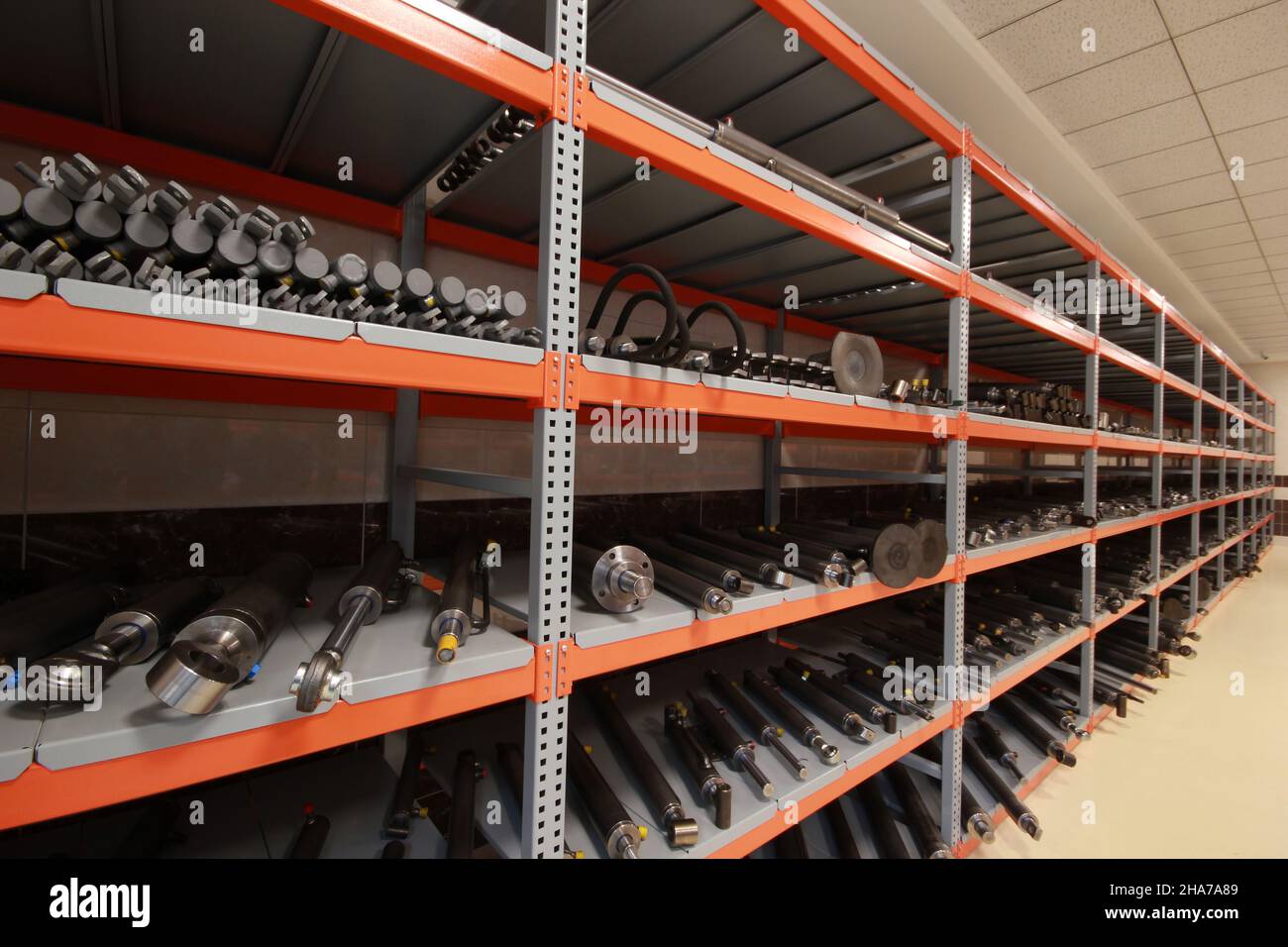 auto spare parts in factory Stock Photo - Alamy