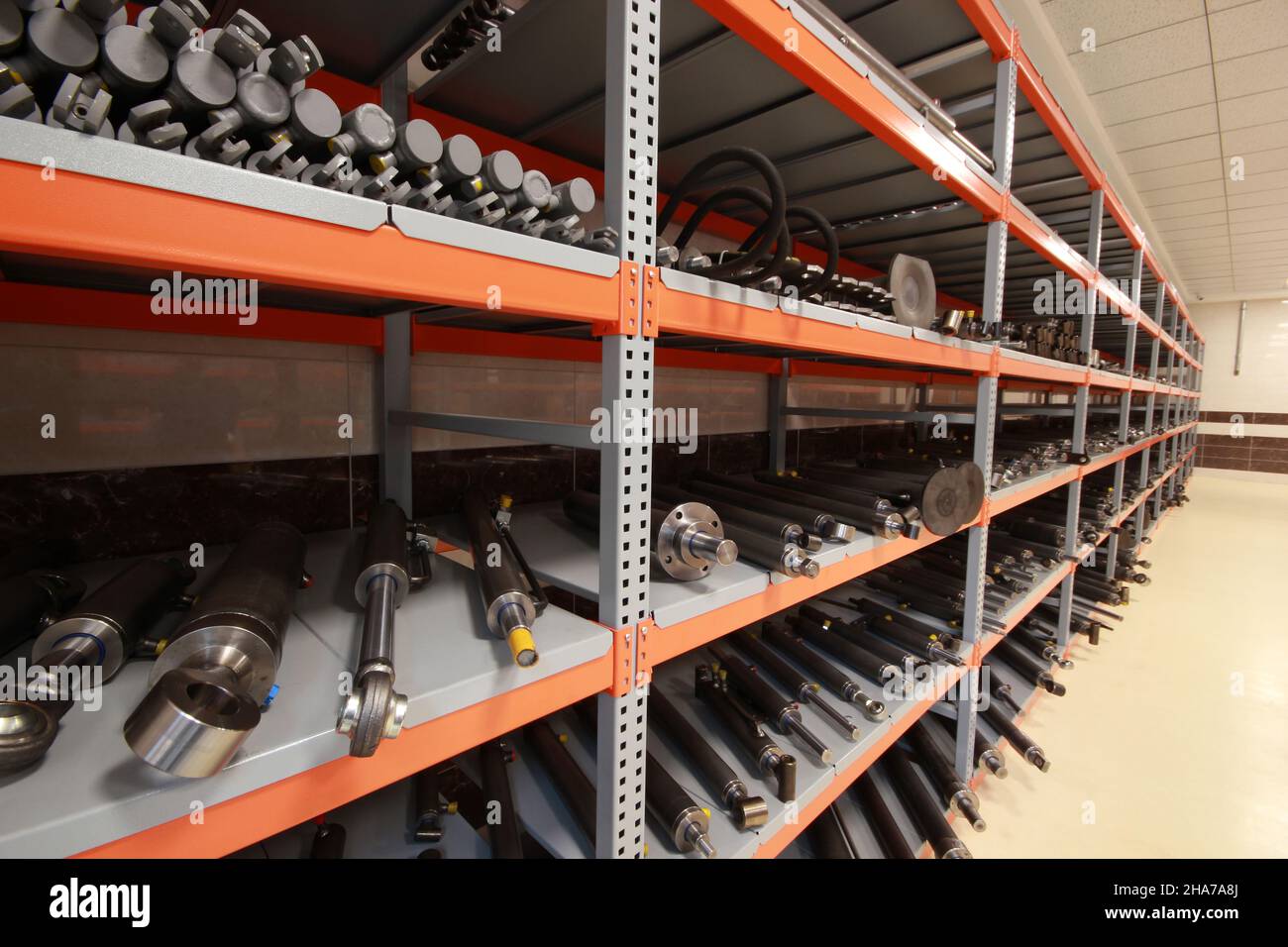 auto spare parts in factory Stock Photo - Alamy