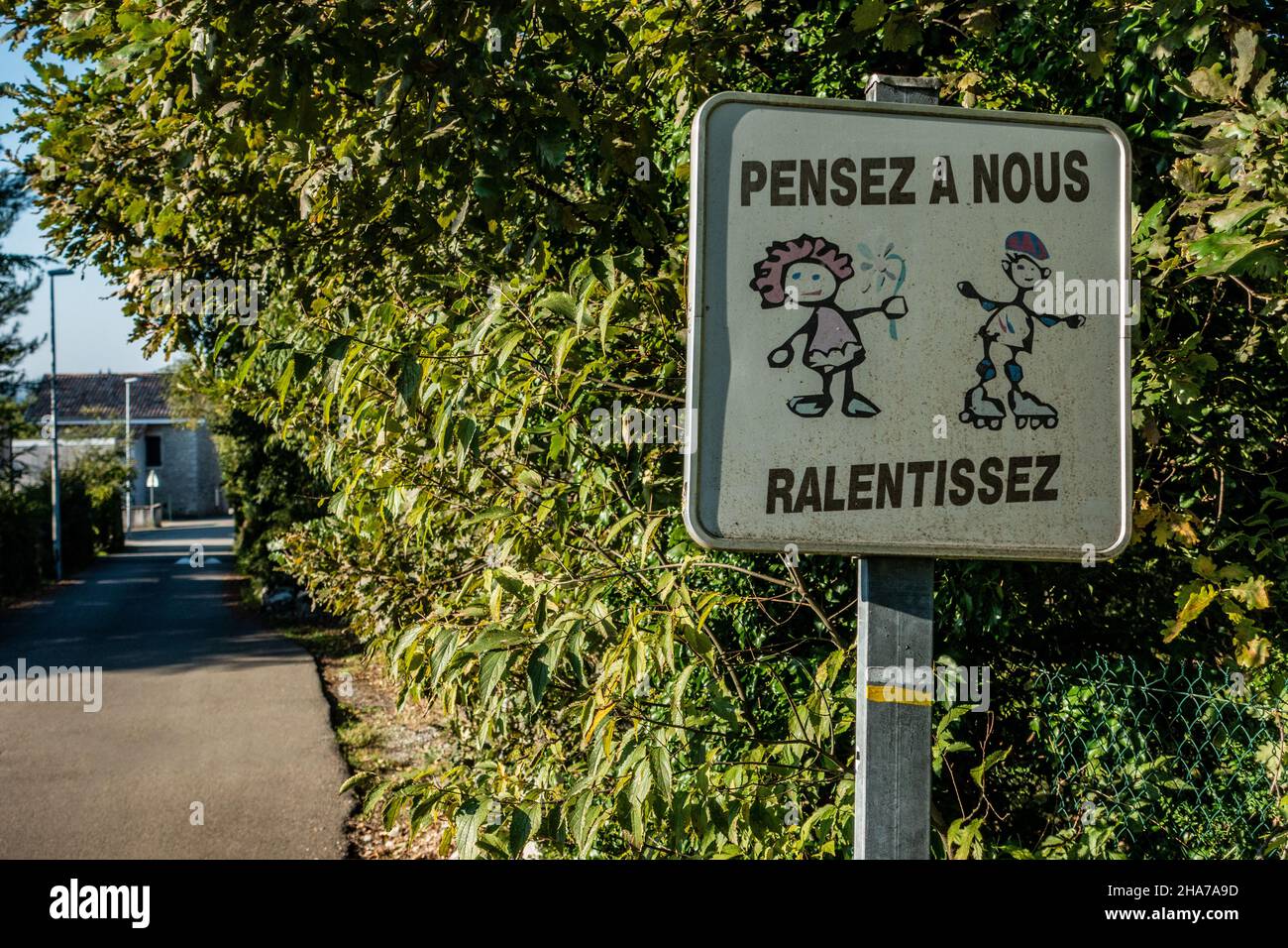 children playing warning sign, France Stock Photo - Alamy children playing warning sign, France Stock Photo - Alamy