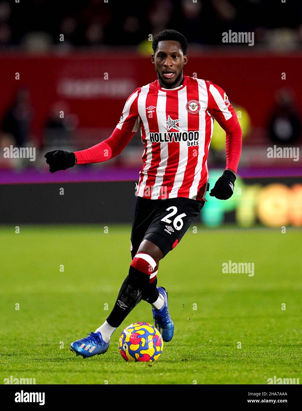 Brentford's Shandon Baptiste during the Premier League match at the ...