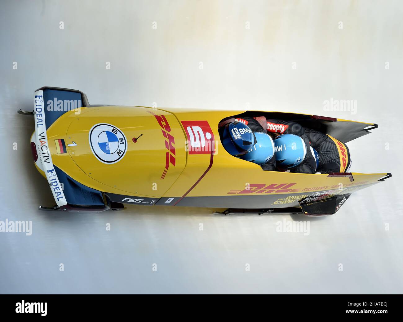 Winterberg, Germany. 11th Dec, 2021. Bobsleigh: World Cup, four-man ...