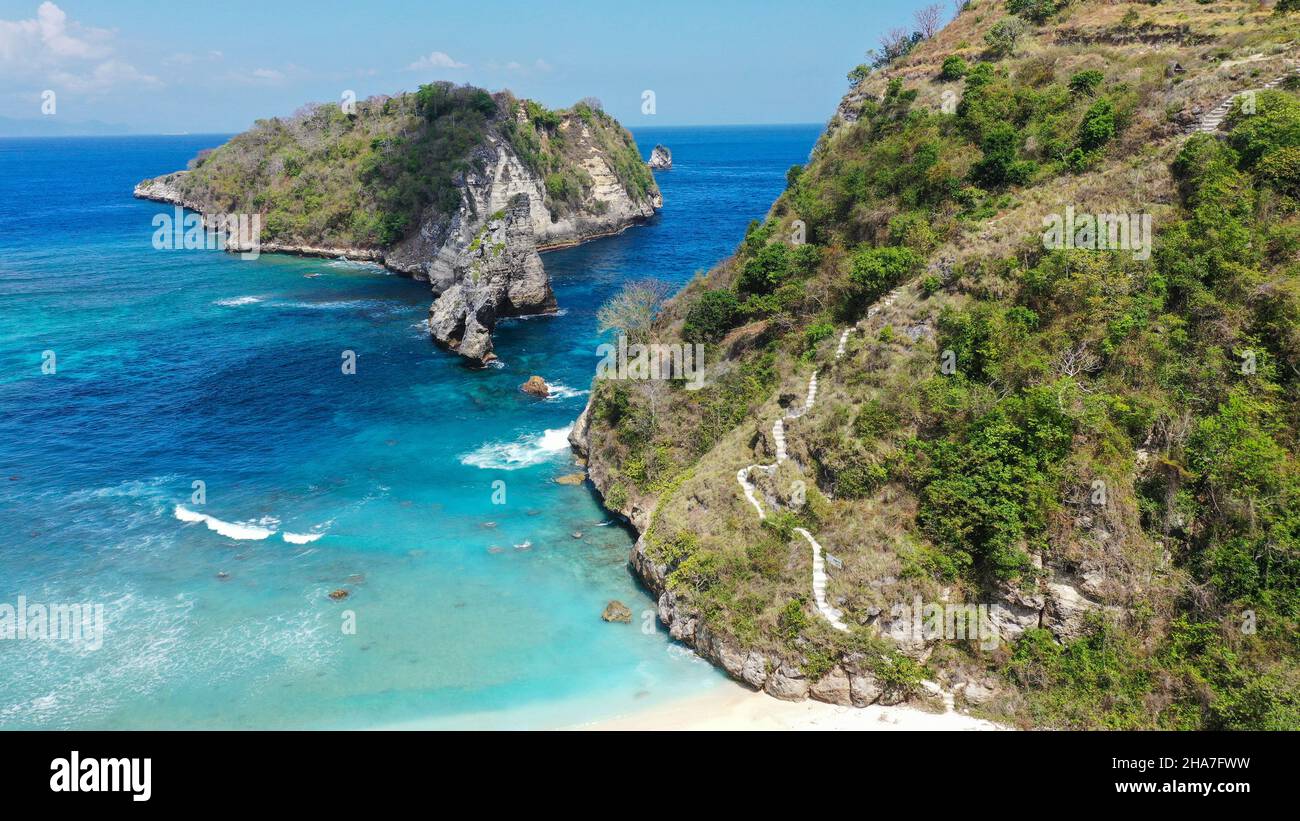 Hidden paradise beach on bali hi-res stock photography and images - Alamy