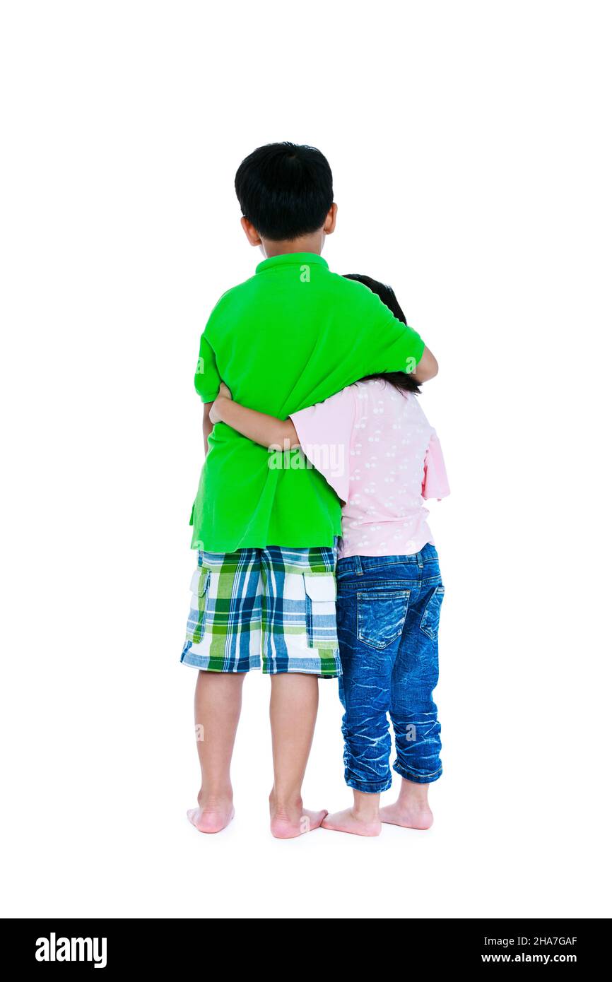 Shoulder hug positive Cut Out Stock Images & Pictures - Alamy