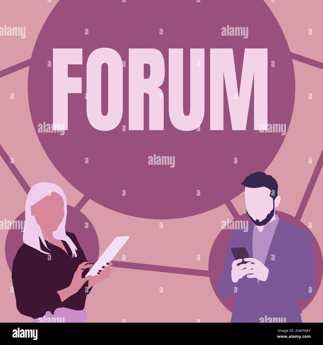 Inspiration showing sign Forum. Business idea the place or section of a ...