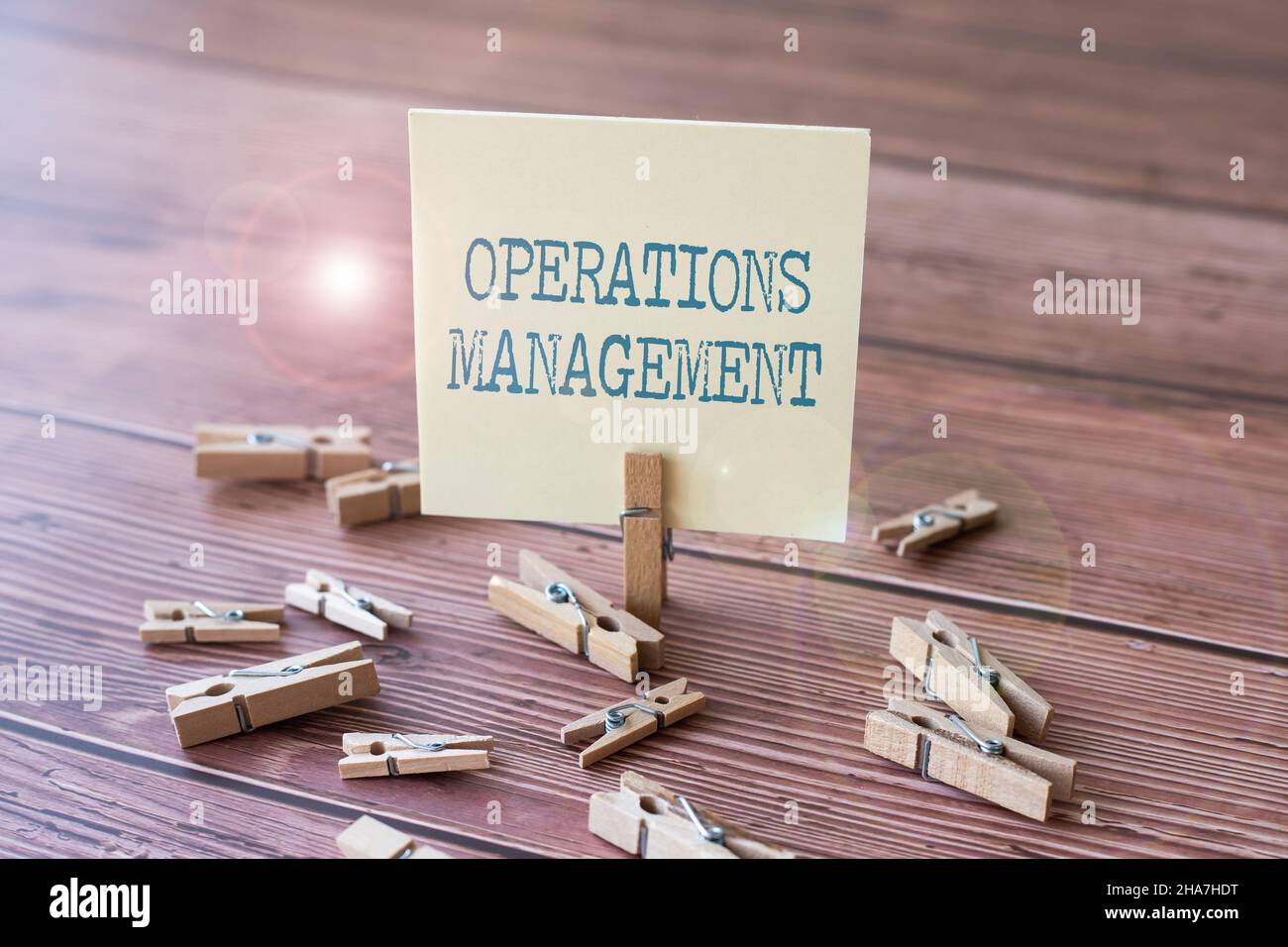Sign displaying Operations Management. Conceptual photo ensure Inputs to Output the Production ...