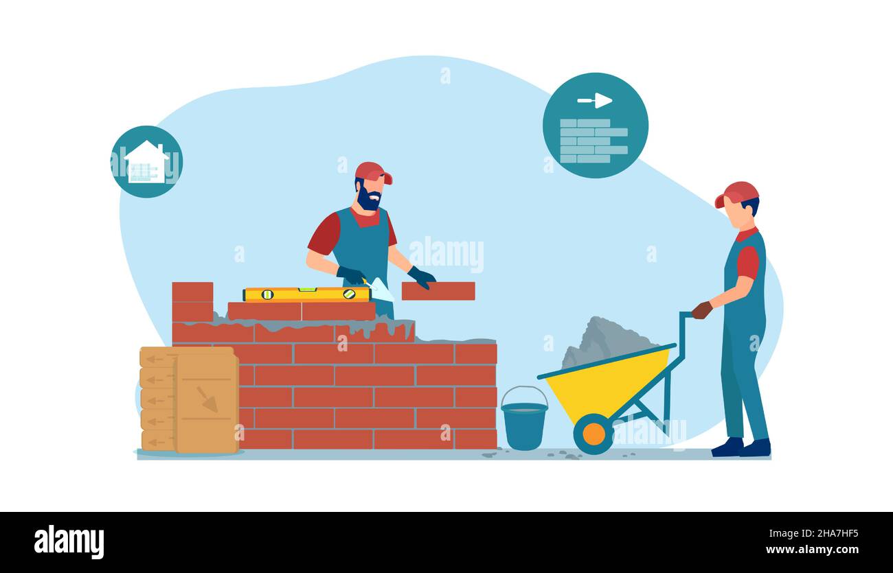 Vector flat building under Stock Vector Images - Alamy