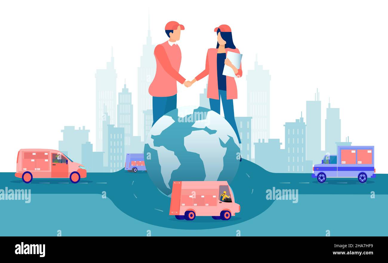 Distribution Stock Vector Images - Alamy