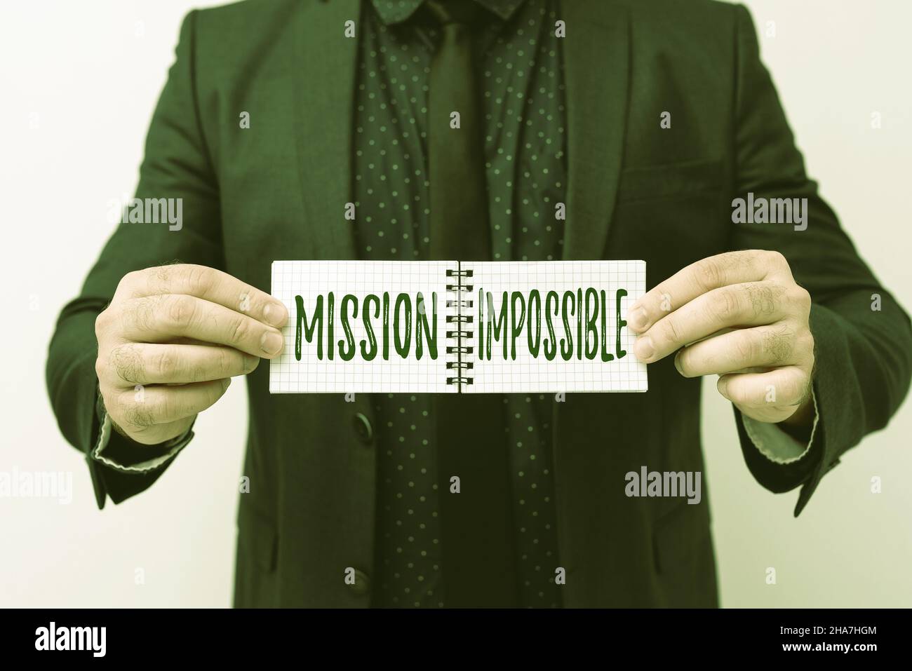 Inspiration showing sign Mission Impossible. Conceptual photo Difficult ...