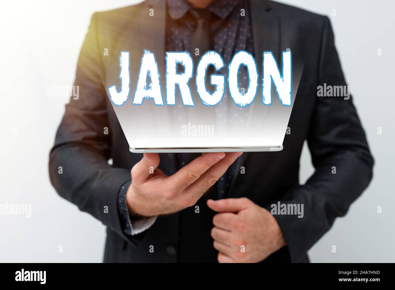 Writing displaying text Jargon. Business showcase special words or ...