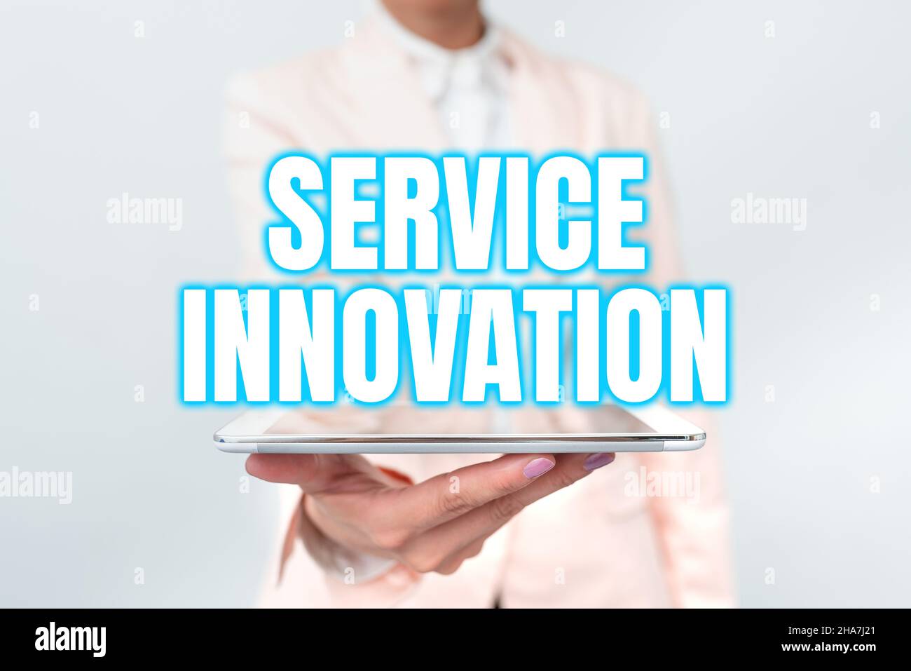 Inspiration showing sign Service Innovation. Business showcase Improved ...