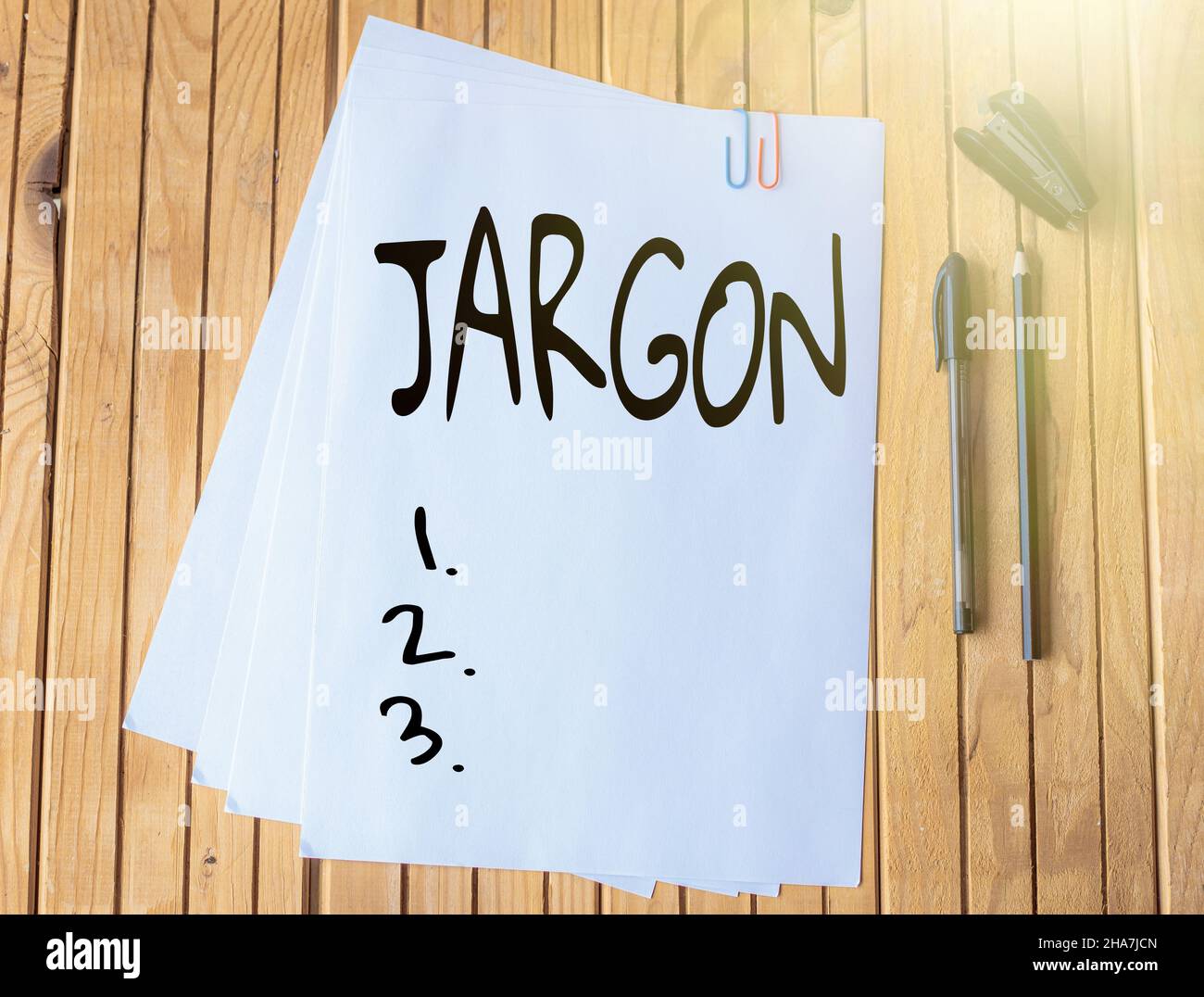 Writing displaying text Jargon. Internet Concept special words or ...
