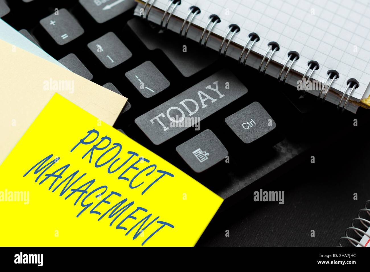 Conceptual Display Project Management Business Concept Application