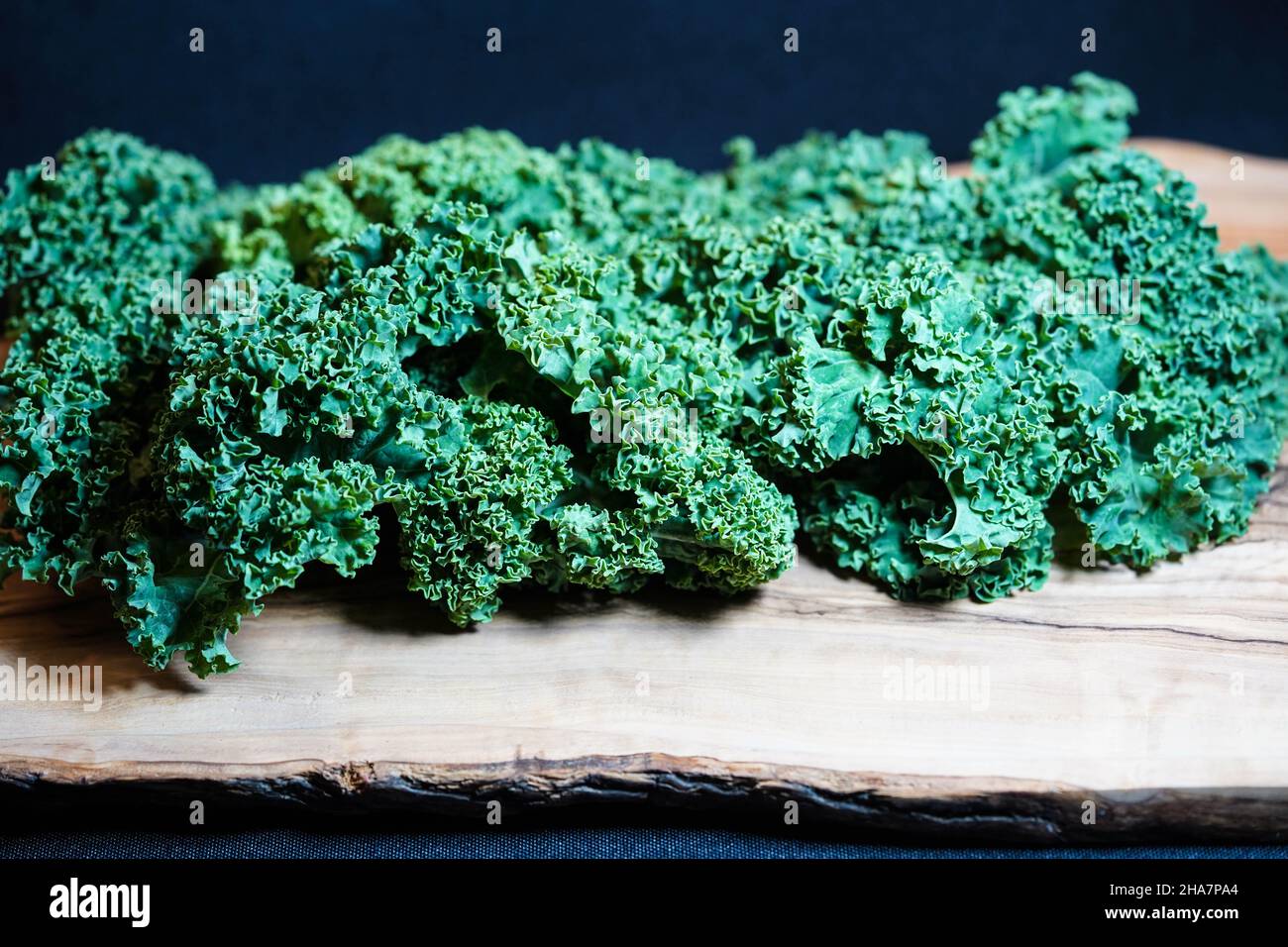traditional northern german Food green curly Kale Stock Photo - Alamy