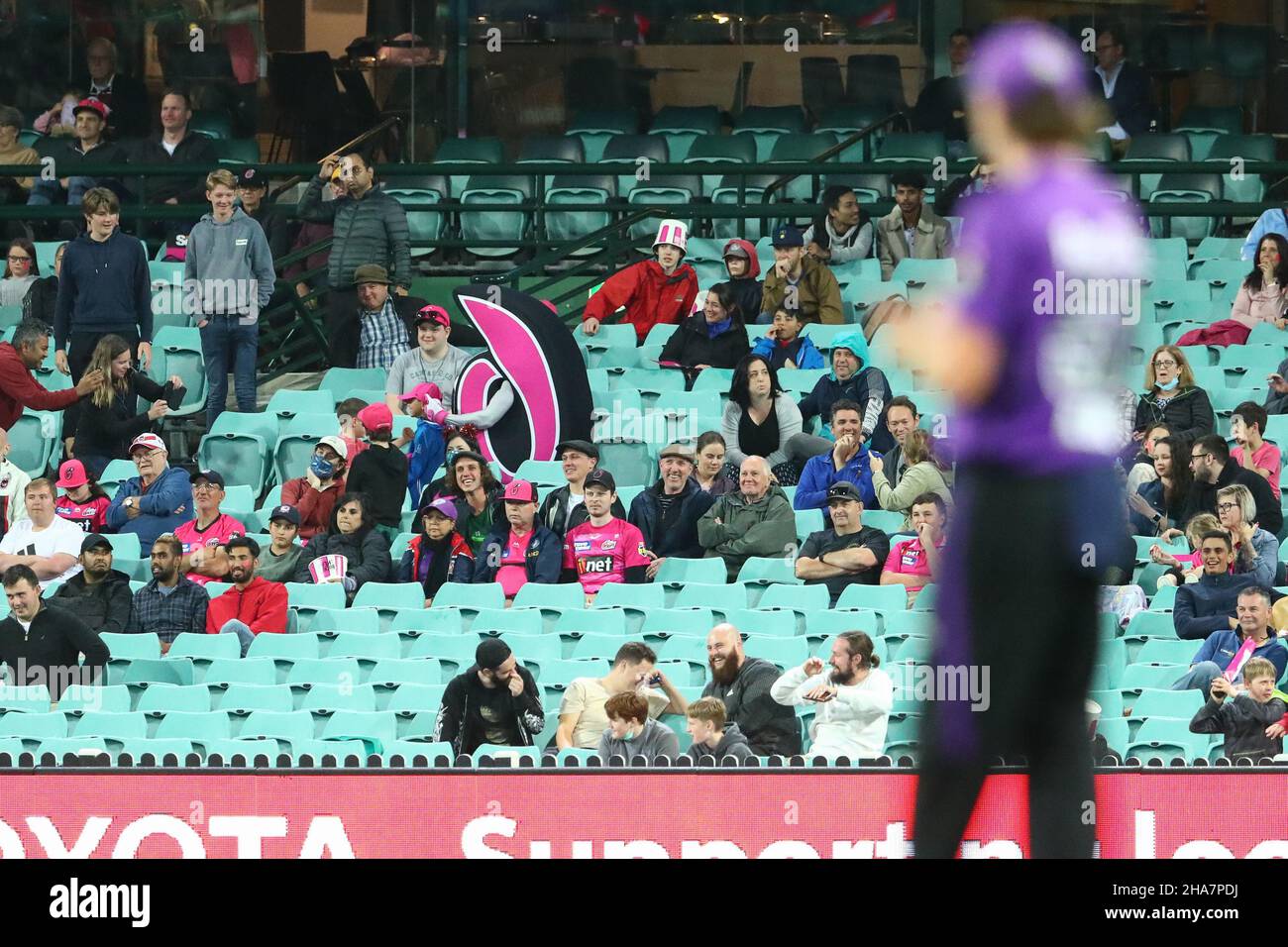 11th December 2021; Sydney Cricket Ground, Sydney, NSW, Australia: BBL ...
