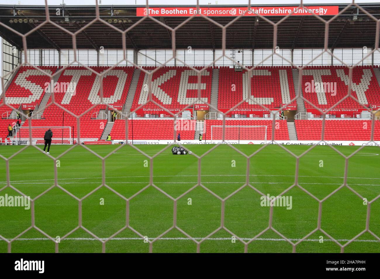 Inside the Bet365 Stadium, home of Stoke City Stock Photo - Alamy