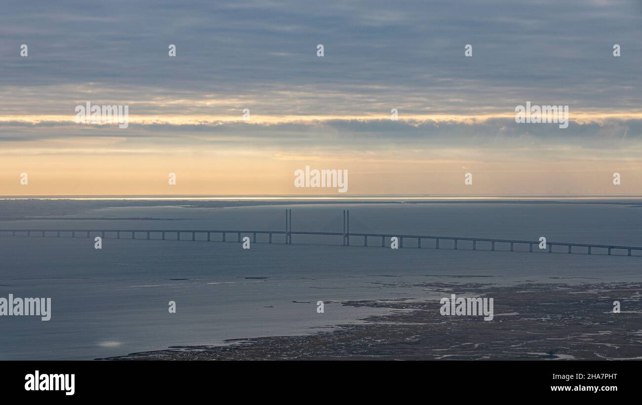 Aerial beautiful shot bridge over hi-res stock photography and images ...
