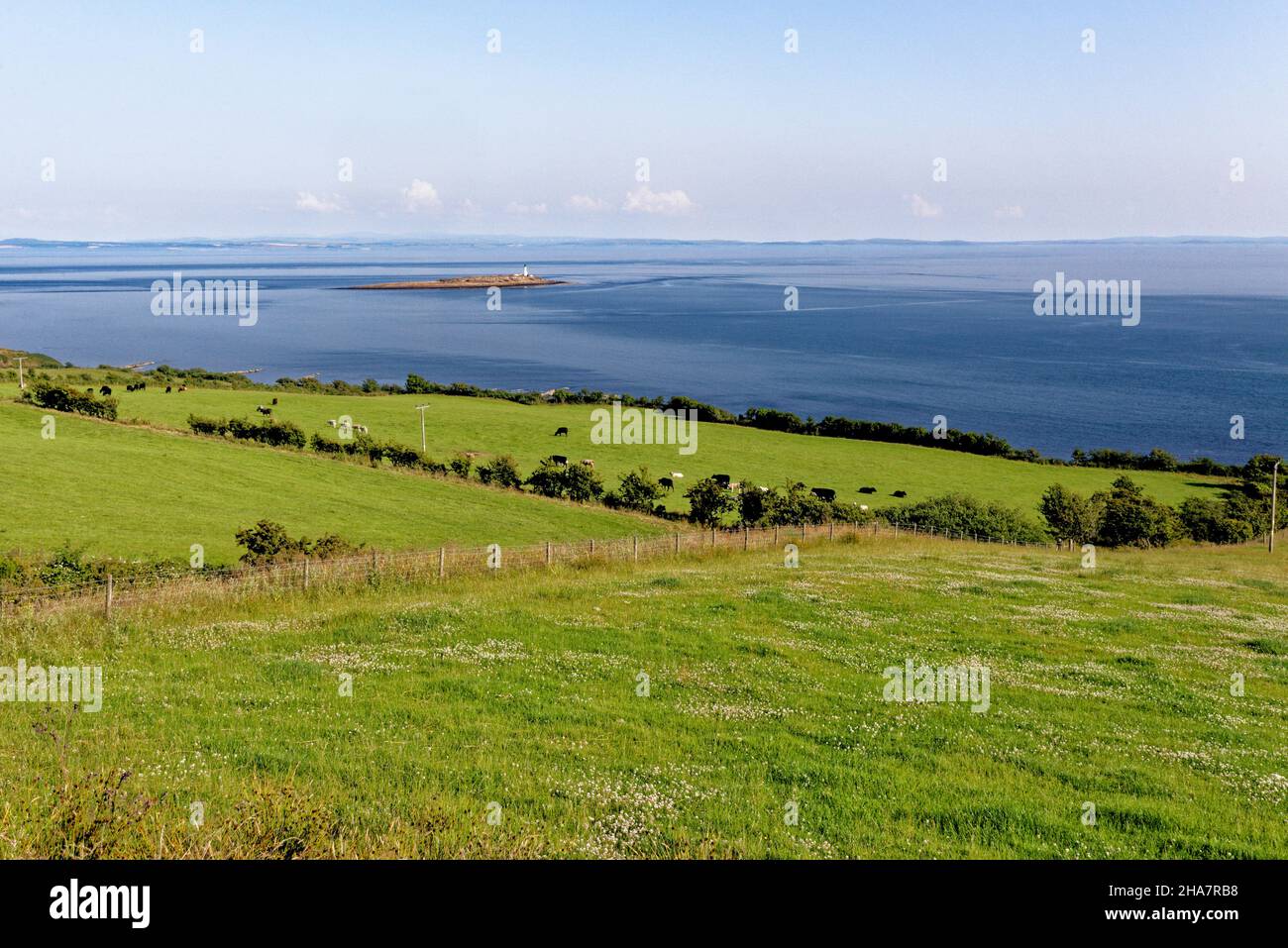 Coastal landscape, Isle of Arran, Scotland, United Kingdom Stock Photo ...