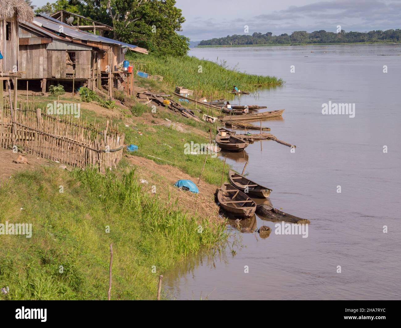 Amazon river boats hi-res stock photography and images - Alamy