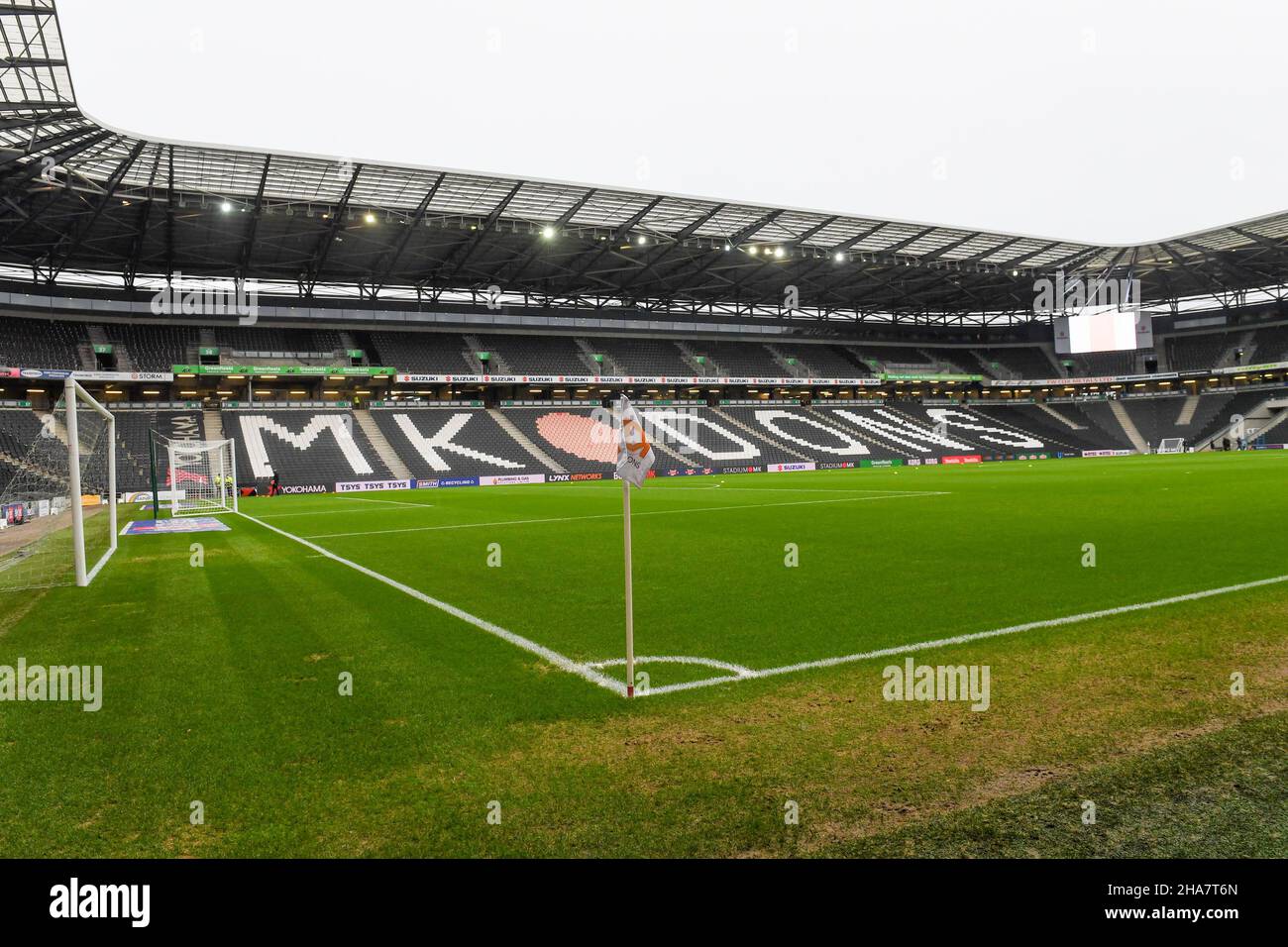 General inside stadium view the Sky Bet League 1 match between MK Dons ...