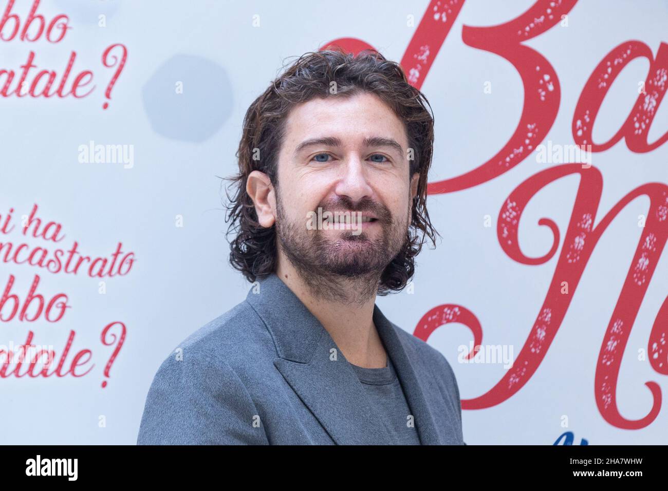 Italian actor and director Alessandro Siani attends the photocall of ...