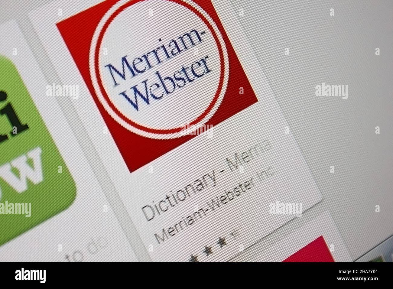 Merriam Webster Dictionary App