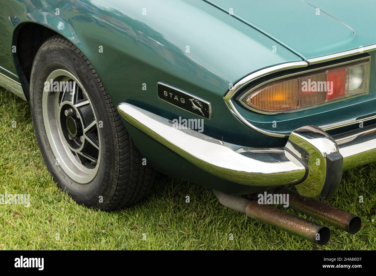 Triumph Stag. Burnley Classic Vehicle Show 2021 Stock Photo - Alamy