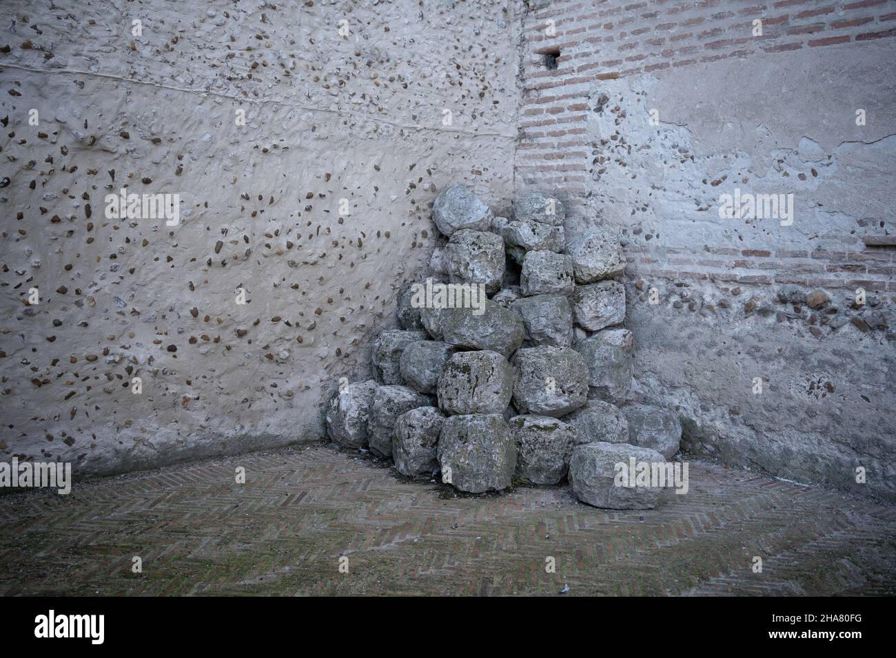 Pile stones forming small hi-res stock photography and images - Alamy