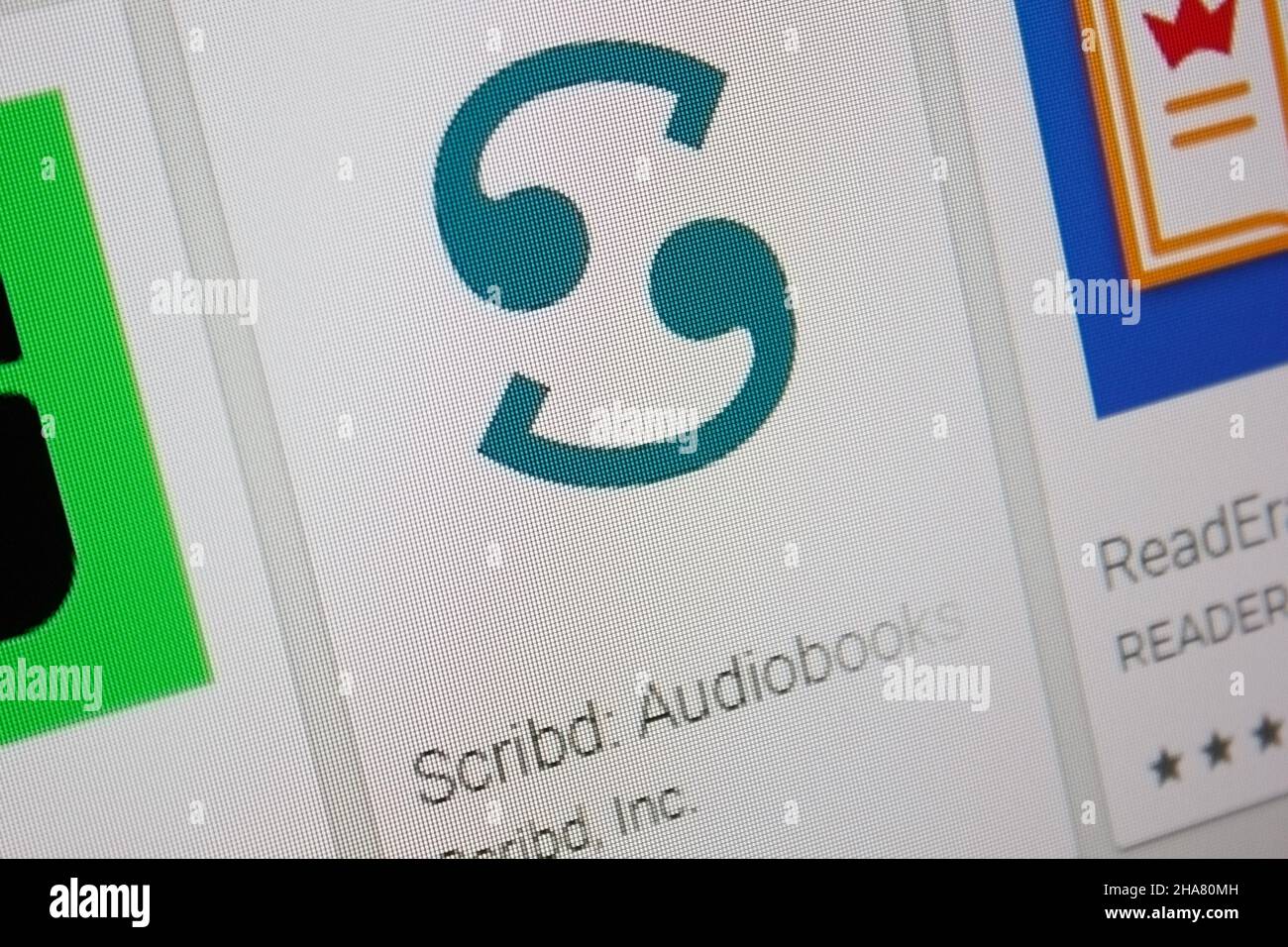Scribd logo hi-res stock photography and images - Alamy