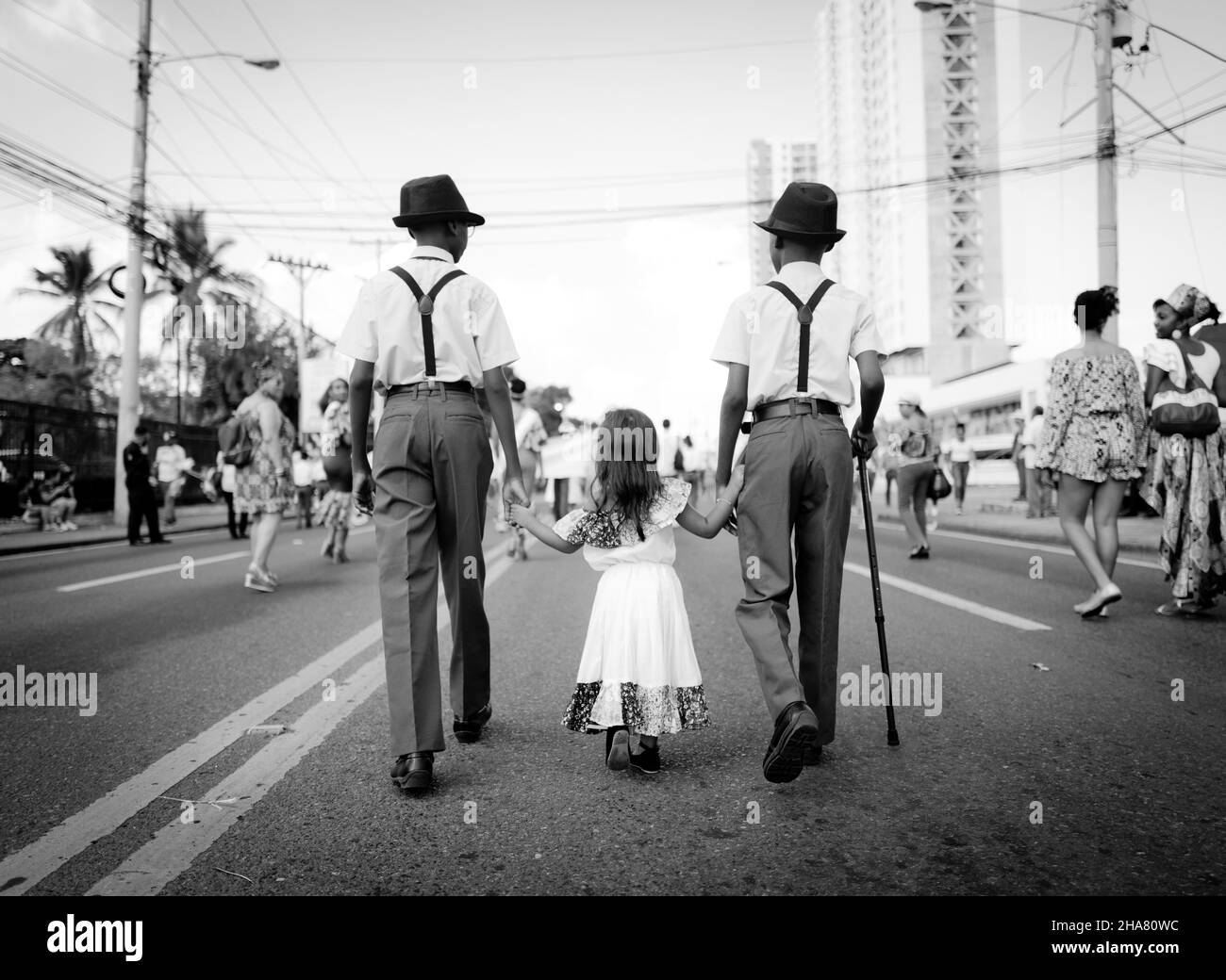 BNW Street Photography Stock Photo - Alamy