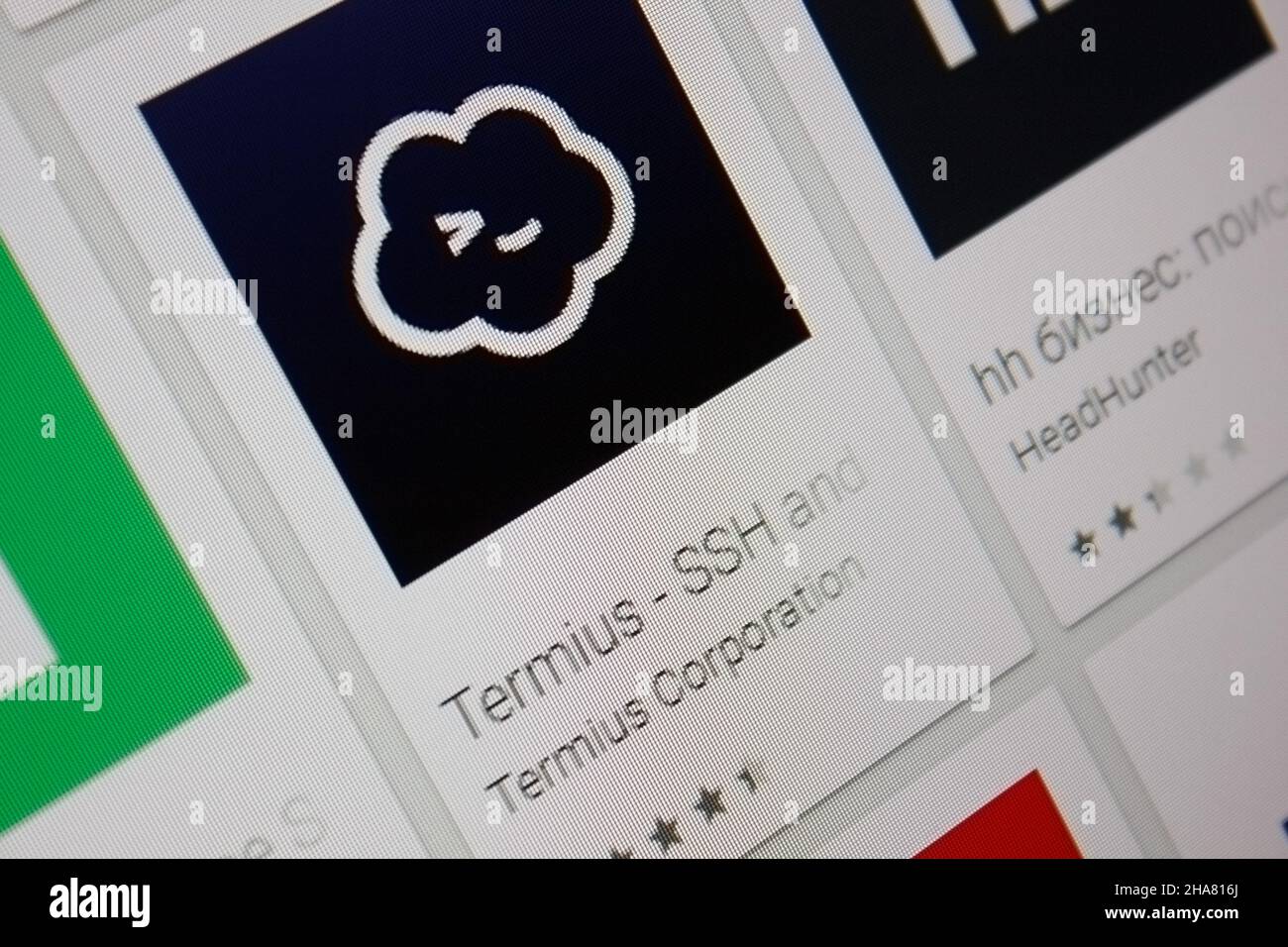 Termius app hi-res stock photography and images - Alamy